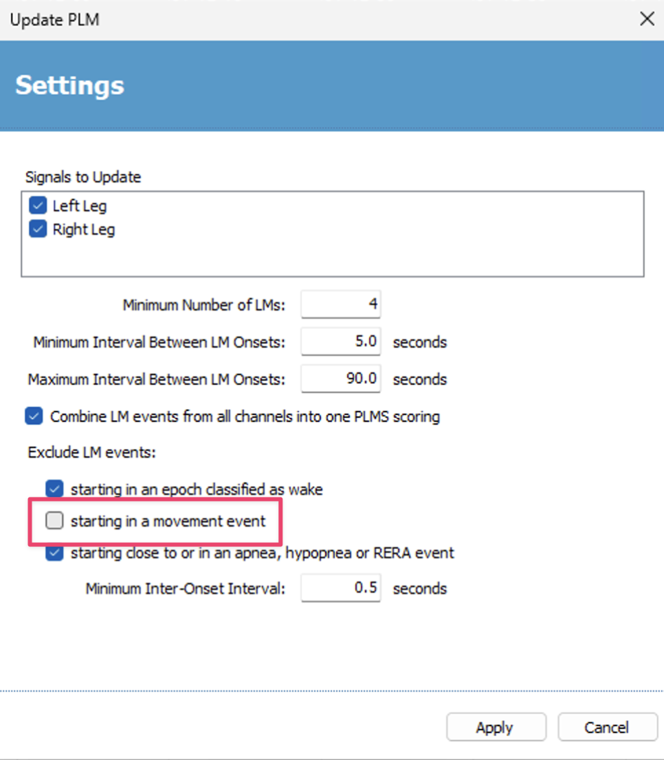 Scoring Limb Movements and Periodic Limb Movements in Noxturnal – Nox ...