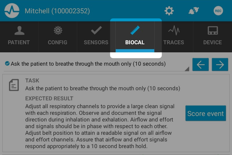 Performing Bio-calibrations with Noxturnal and Noxturnal App – Nox Support